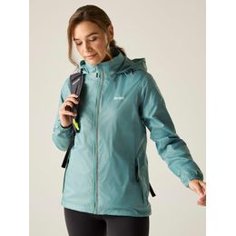 Regatta Regenjacke "Corinne IV" in T&uuml;rkis - 64% | Gr&ouml;&szlig;e 40 | Damen-outdoorjacken