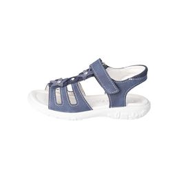 Ricosta Leder-Sandalen "Lorena" in Hellgrau/ Rosa - 38% | Gr&ouml;&szlig;e 34 | Kindersandalen