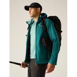 Regatta Softshelljacke "Arana" in T&uuml;rkis - 63% | Gr&ouml;&szlig;e L | Herren-outdoorjacken