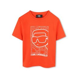 Karl Lagerfeld Kids Shirt in Hellrot - 44% | Gr&ouml;&szlig;e 164 | Kinder-oberteile