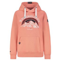 Sublevel Hoodie in Orange - 48% | Gr&ouml;&szlig;e L | Damen-sweatshirts-jacken