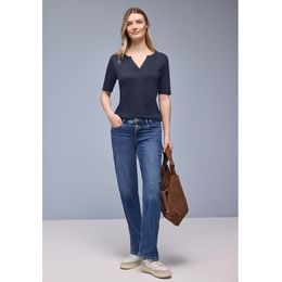 Street One Shirt in Dunkelblau - 30% | Gr&ouml;&szlig;e 42 | Damen-tops