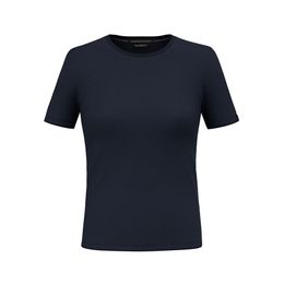 Salewa Funktionsshirt "Fanes Pure" in Dunkelblau - 64% | Gr&ouml;&szlig;e 38 | Damen-outdoor-tops-shirts