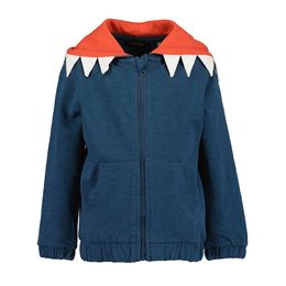 Blue Seven Sweatjacke in Dunkelblau/ Rot - 60% | Gr&ouml;&szlig;e 98 | Kinder-sweatshirts-jacken