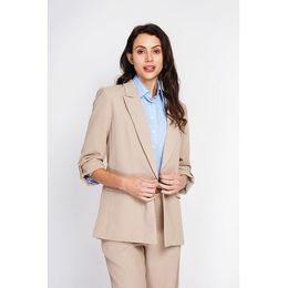 ASSUILI Blazer in Beige - 73% | Gr&ouml;&szlig;e 40 | Damenjacken