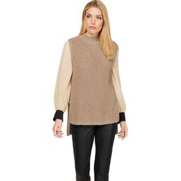 Heine Pullunder in Beige - 56% | Gr&ouml;&szlig;e 46 | Damen-pullover-cardigans