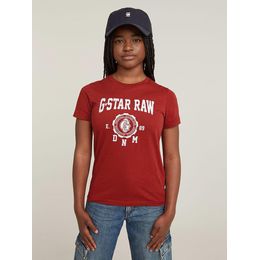 G-Star Raw G-Star Shirt in Rot - 40% | Gr&ouml;&szlig;e 164 | Kinder-oberteile