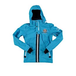 Peak Mountain Softshelljacke in T&uuml;rkis - 62% | Gr&ouml;&szlig;e 140 | Kinder-outdoor-jacken
