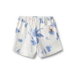 Wheat Shorts "Kalle" in Wei&szlig;/ Hellblau - 72% | Gr&ouml;&szlig;e 110 | Kinderhosen