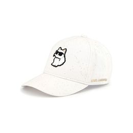 Karl Lagerfeld Kids Cap in Wei&szlig; - 38% | Gr&ouml;&szlig;e 58 cm | Kindermuetzen