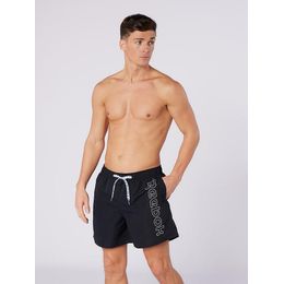 Reebok Badeshorts "Abbott" in Schwarz - 56% | Gr&ouml;&szlig;e S | Herren-bademode-sport