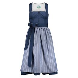 Turi Landhaus Dirndl in Dunkelblau - 62% | Gr&ouml;&szlig;e 42 | Damen-dirndl