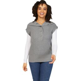 Heine Pullunder in Grau - 60% | Gr&ouml;&szlig;e 48 | Damen-pullover-cardigans