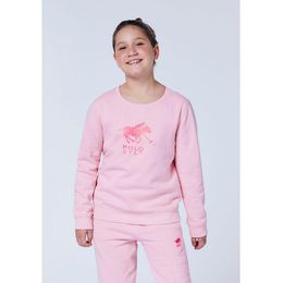 POLO SYLT Sweatshirt in Rosa - 49% | Gr&ouml;&szlig;e 170/176 | Kinder-sweatshirts-jacken