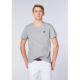 POLO SYLT Shirt in Grau - 49% | Gr&ouml;&szlig;e M | Herren-plussize