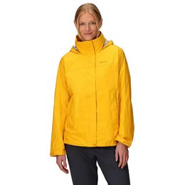 Marmot Regenjacke "PreCip Eco" in Gelb - 53% | Gr&ouml;&szlig;e XL | Damen-outdoorjacken