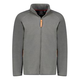 Geographical Norway Fleecejacke "Tasco" in Grau - 69% | Gr&ouml;&szlig;e L | Herren-pullover-sport