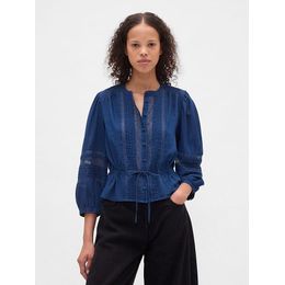 GAP Bluse in Blau - 61% | Gr&ouml;&szlig;e XXL | Damen-blusen