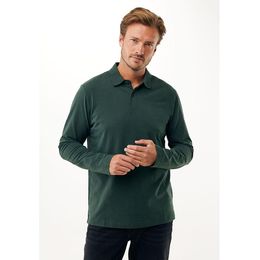 Mexx Longsleeve in Dunkelgr&uuml;n - 57% | Gr&ouml;&szlig;e M | Herrenshirts