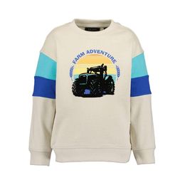 Blue Seven Sweatshirt Creme/ Blau - 42% | Gr&ouml;&szlig;e 128 | Kinder-sweatshirts-jacken