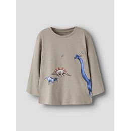 name it Longsleeve "Bart" in Beige - 39% | Gr&ouml;&szlig;e 92 | Kinder-longsleeves