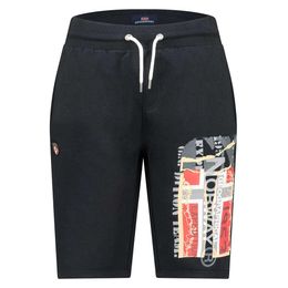 Geographical Norway Bermudas "Paytorn" in Schwarz - 67% | Gr&ouml;&szlig;e S | Herren-plussize