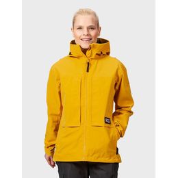 HALTI Softshelljacke "Hiker II Dx" in Gelb - 54% | Gr&ouml;&szlig;e 36 | Damen-outdoorjacken