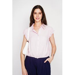 ASSUILI Bluse in Rosa - 69% | Gr&ouml;&szlig;e 40 | Damen-blusen