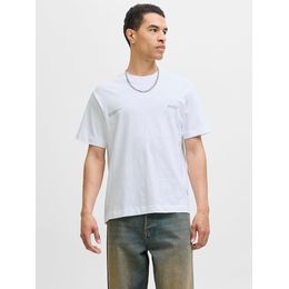 Jack & Jones Jack & Jones Shirt "Jorbillyburg Photo" in Wei&szlig; - 35% | Gr&ouml;&szlig;e S | Herren-plussize