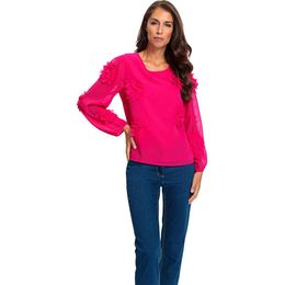 Heine Bluse in Pink - 68% | Gr&ouml;&szlig;e 48 | Damen-blusen