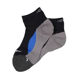 Mizuno Sportsocken in Schwarz/ Blau/ Grau - 62% | Gr&ouml;&szlig;e L | Herren-sportausruestung