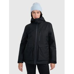 4F Ski-/ Snowboardjacke in Schwarz - 56% | Gr&ouml;&szlig;e M | Damen-outdoorjacken