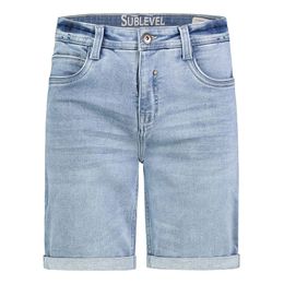 Sublevel Jeans-Shorts in Hellblau - 56% | Gr&ouml;&szlig;e W33 | Herren-shorts