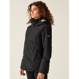 Regatta Funktionsjacke "Reeah" in Schwarz - 77% | Gr&ouml;&szlig;e 44 | Damen-outdoorjacken