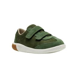 Keen Leder-Sneakers "KNX T-TOE DS" in Gr&uuml;n - 54% | Gr&ouml;&szlig;e 29 | Kindersneakers