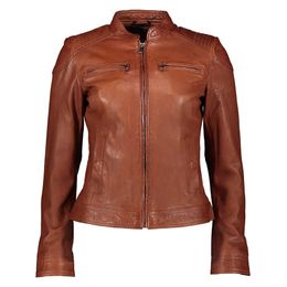 7eleven Lederjacke in Camel - 71% | Gr&ouml;&szlig;e 42 | Damenjacken
