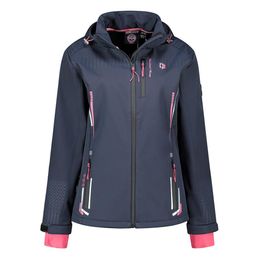Geographical Norway Softshelljacke "Trelina" in Dunkelblau - 75% | Gr&ouml;&szlig;e S | Damen-outdoorjacken
