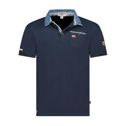 Geographical Norway Poloshirt "Kerwin" in Dunkelblau - 71% | Gr&ouml;&szlig;e S | Herren-plussize
