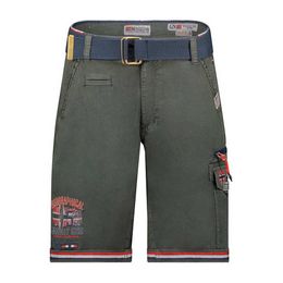 Geographical Norway Cargobermudas "Parodie" in Grau - 65% | Gr&ouml;&szlig;e XL | Herren-plussize