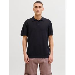 Jack & Jones Jack & Jones Poloshirt "Jess" in Schwarz - 45% | Gr&ouml;&szlig;e S | Herren-plussize