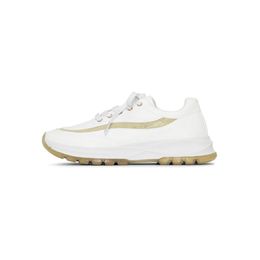 Ilse Jacobsen Sneakers in Wei&szlig;/ Gold - 71% | Gr&ouml;&szlig;e 38 | Damen-sneakers