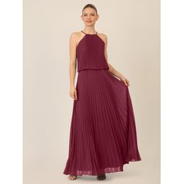 Apart Plisseekleid in Bordeaux - 65% | Gr&ouml;&szlig;e 40 | Damen-kleider