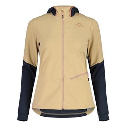 maloja Hybridjacke "MarlingM" in Beige/ Dunkelblau - 67% | Gr&ouml;&szlig;e S | Damen-outdoorjacken