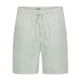 Sublevel Bermudas in Wei&szlig;/ Mint - 62% | Gr&ouml;&szlig;e S | Herren-plussize