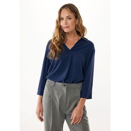 Mexx Bluse ''Lupine'' in Dunkelblau - 58% | Gr&ouml;&szlig;e 36 | Damen-blusen