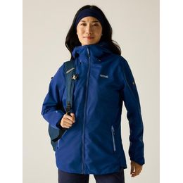 Regatta Regenjacke "Hamara IV" in Dunkelblau - 67% | Gr&ouml;&szlig;e 42 | Damen-outdoorjacken