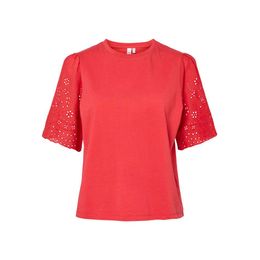 Y.A.S YAS Shirt in Rot - 40% | Gr&ouml;&szlig;e S | Damen-tops