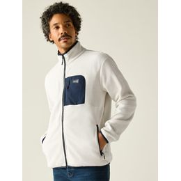 Regatta Fleecejacke "Frankie" in Creme - 68% | Gr&ouml;&szlig;e L | Herren-pullover-sport