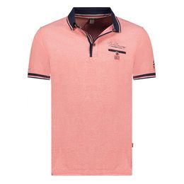 Geographical Norway Poloshirt "Kblended" in Lachs - 71% | Gr&ouml;&szlig;e M | Herren-plussize