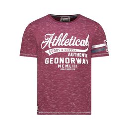 Geographical Norway Shirt "Jortlab" in Lila - 65% | Gr&ouml;&szlig;e 140 | Kinder-oberteile